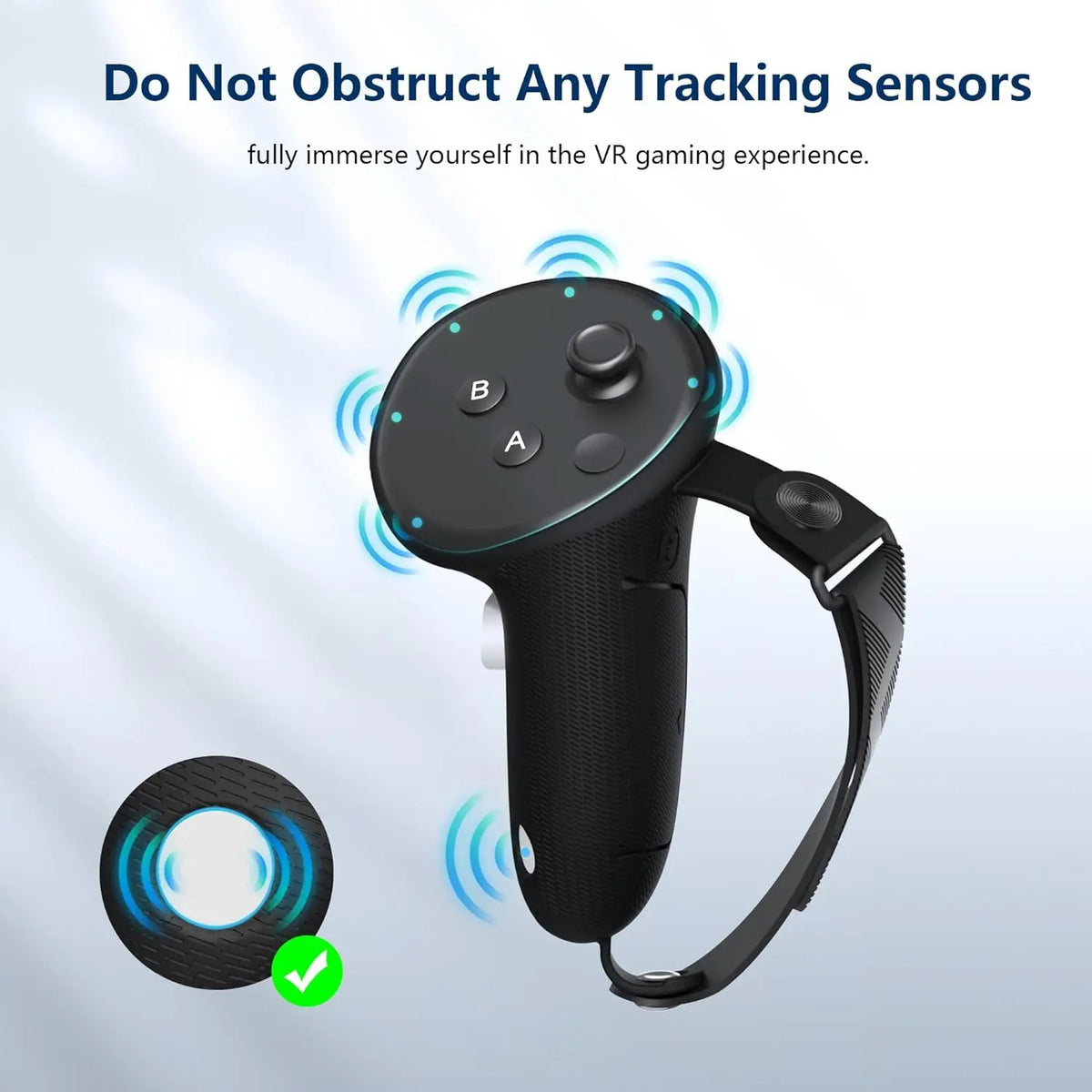 Buy AMVR Silicone Controller Grips for Quest 3 - Basic Gear