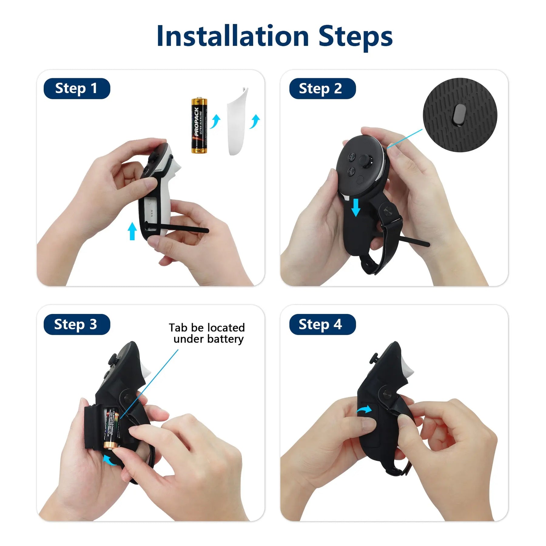 VR Controller Grips | Quest 3 Controller Grips - AMVR