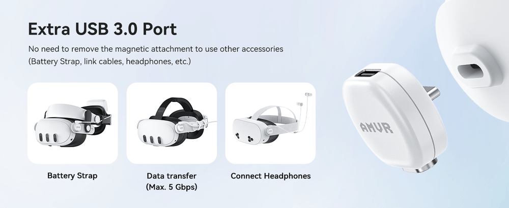 CD2 meta quest 3&3s charging dock for vr headset and controllers – AMVR