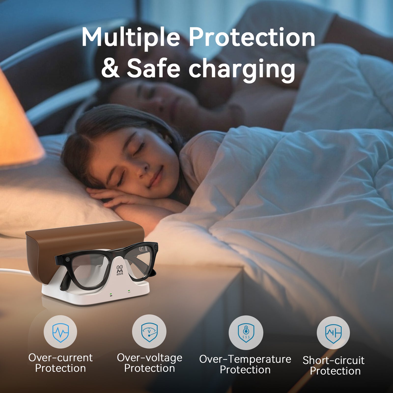 CD3 Charging Dock for Ray-Ban Meta Charging Case and Ray-Ban Meta Glas