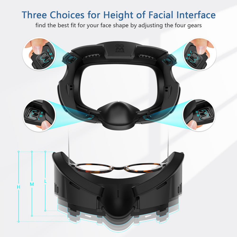 Quest 3 Face Cover | Facial Interface for Quest 3 Online - AMVR