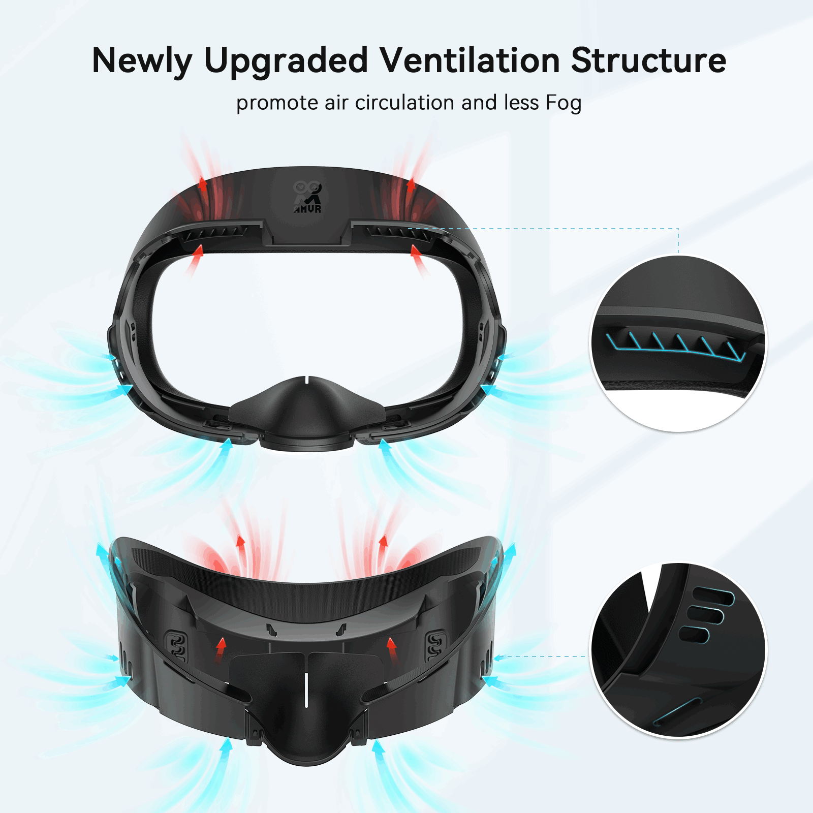 Quest 3 Face Cover | Facial Interface for Quest 3 Online - AMVR