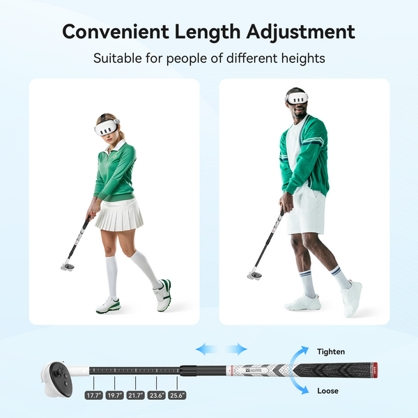 VR Golf Club | Quest 3 Golf Club Attachment - AMVR