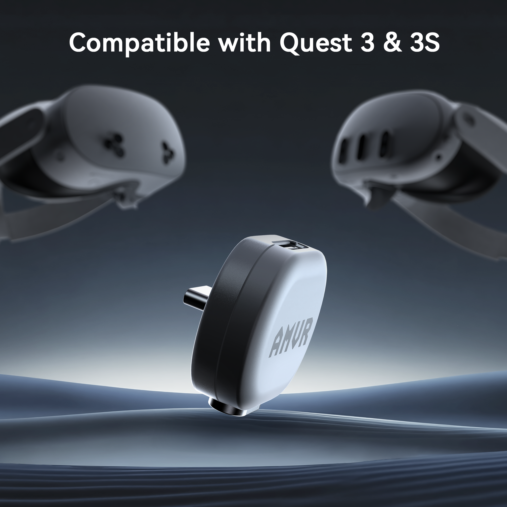 Magnetic Charging Cable Kit Compatible with Meta Quest 3/3S/Pro Accessories