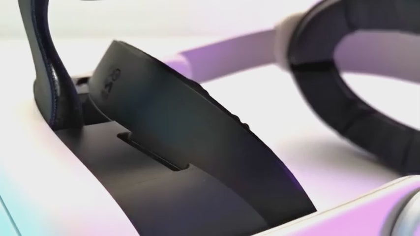 AMVR Upgraded 3 in 1 PU Leather Facial Interface for Meta Quest 3