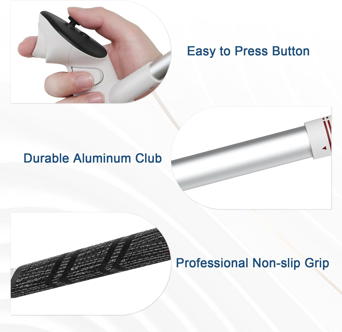 VR Golf Club | Quest 3 Golf Club Attachment - AMVR